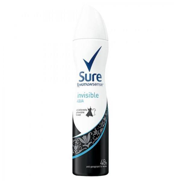 Buy Sure Invisible Aqua Body Spray At Best Price - GrocerApp