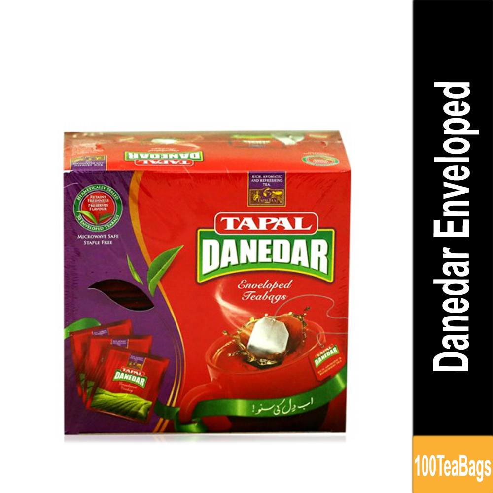 Buy Tapal Danedar Enveloped Teabags 200 gm 100pcs At Best Price - GrocerApp