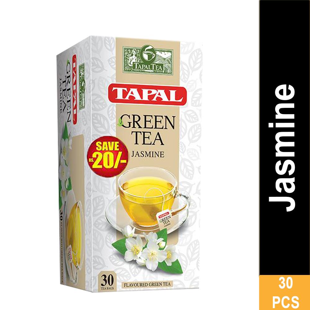 Buy Tapal Green Tea Jasmine Save Rs.20 30 Tea Bags At Best Price ...