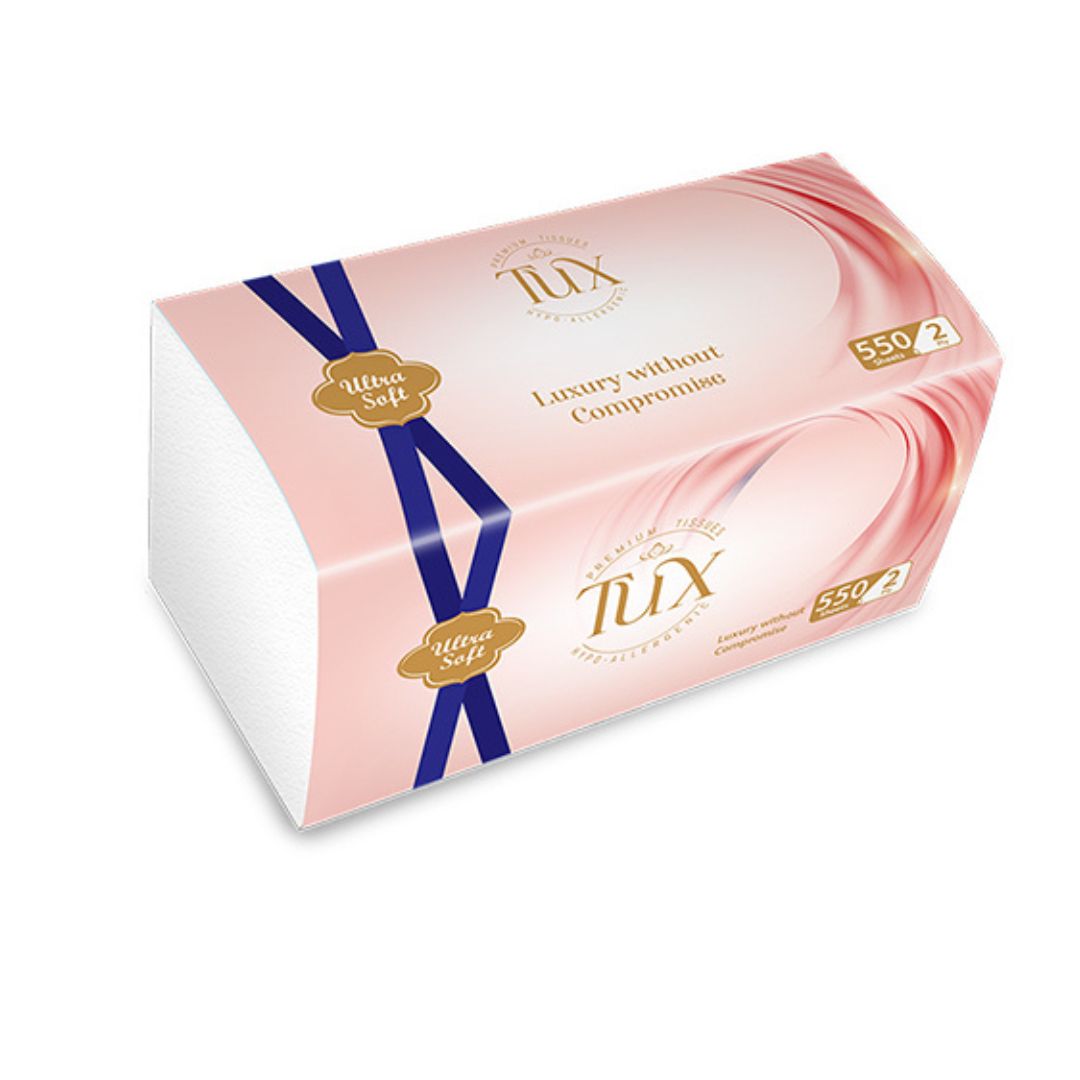 Buy Tux Premium Soft Pack Perfumed Tissues 550s At Best Price - GrocerApp