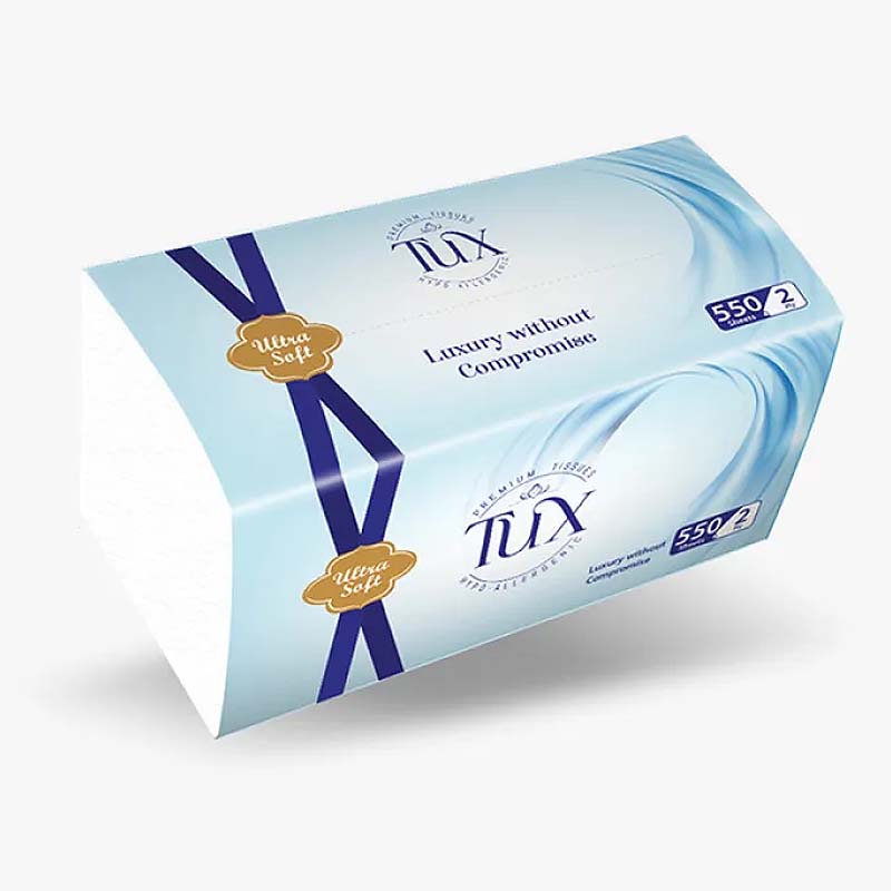 Buy Tux Premium Soft Pack Regular Tissues 550s At Best Price - GrocerApp