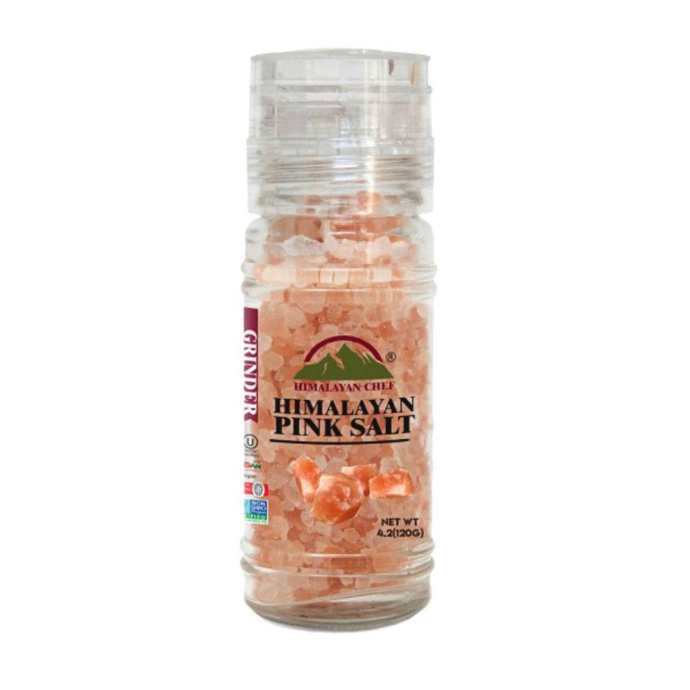 Buy Himalayan Chef Pink Salt Fine Glass Shaker At Best Price - GrocerApp