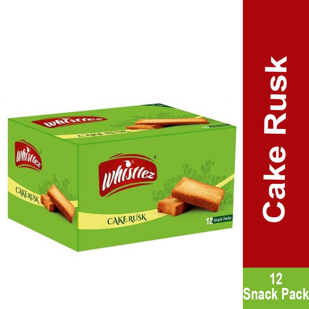 Buy Whistlez Cake Rusk Snack Pack Box At Best Price - GrocerApp
