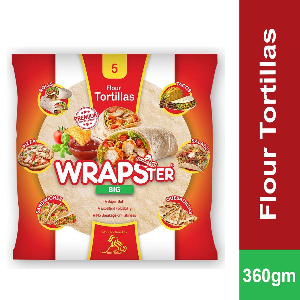 Buy Wrapster Flour Tortilla Big At Best Price - GrocerApp