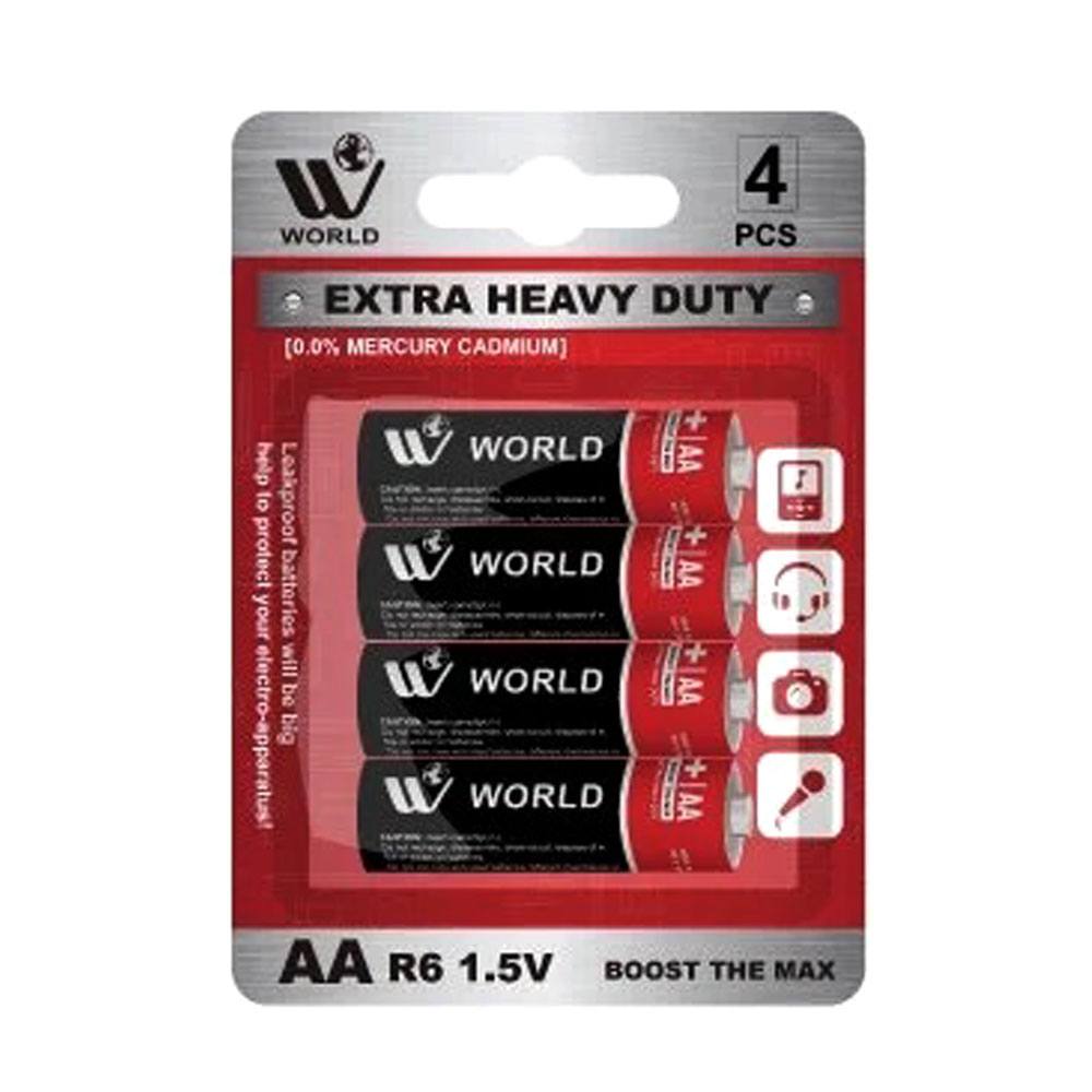 Buy WBM Extra Heavy Duty Battery Cell AA 4pcs At Best Price - GrocerApp