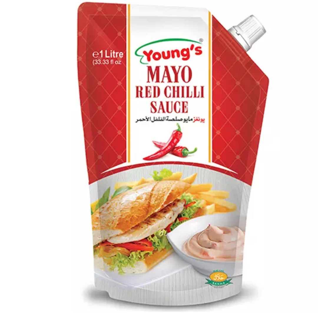 Young's mayo Red Chilli Sauce