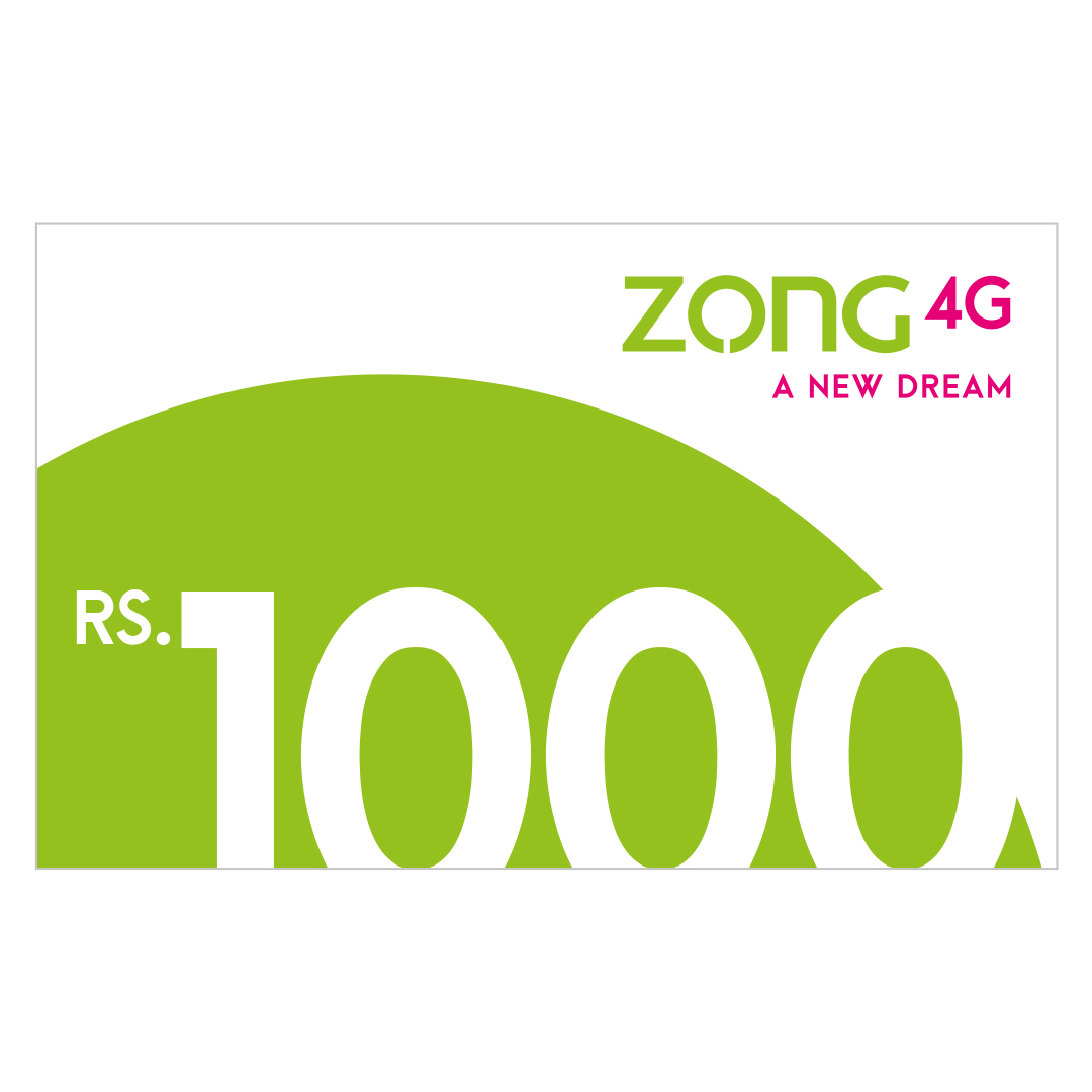 Buy Zong Mobile Card At Best Price - GrocerApp